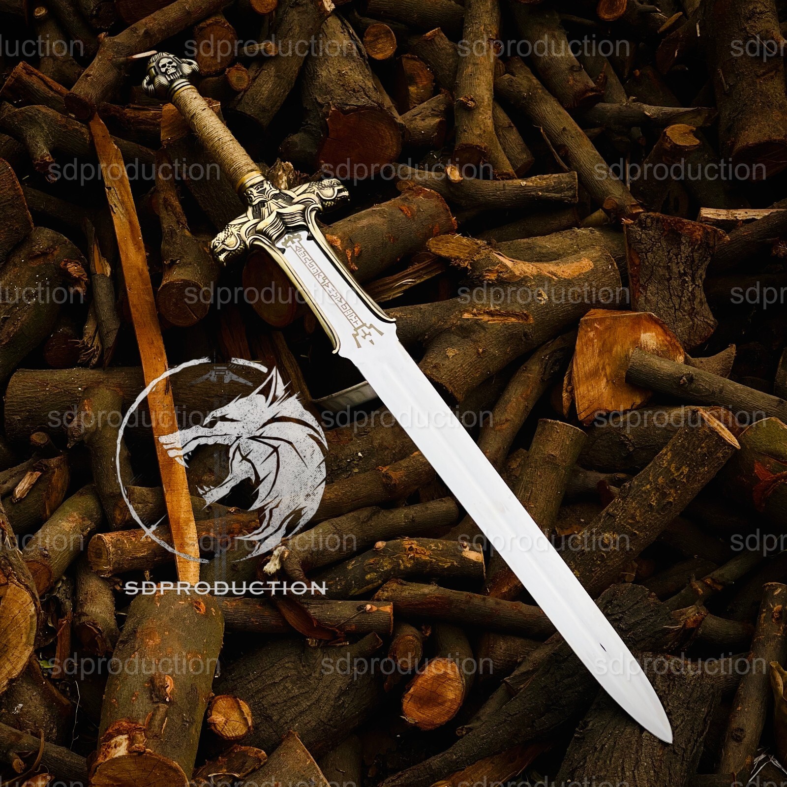 Handmade Scottish Claymore Sword, Medieval Sword, Battle Ready Viking ...