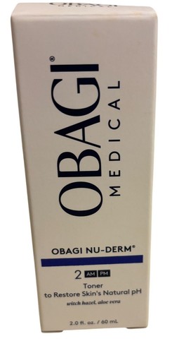 Obagi Nu-Derm Toner 2 AM/PM 2.0 Fl. Oz. 60 mL | eBay