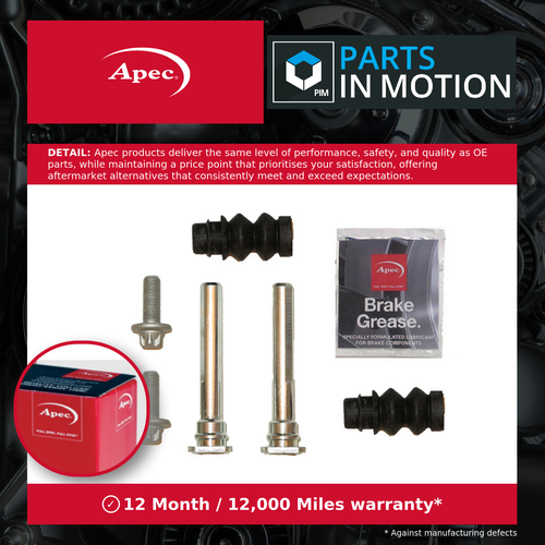 Brake Caliper Fitting Kit fits PEUGEOT 308 Mk2, Mk3 1.2 2013 on ...