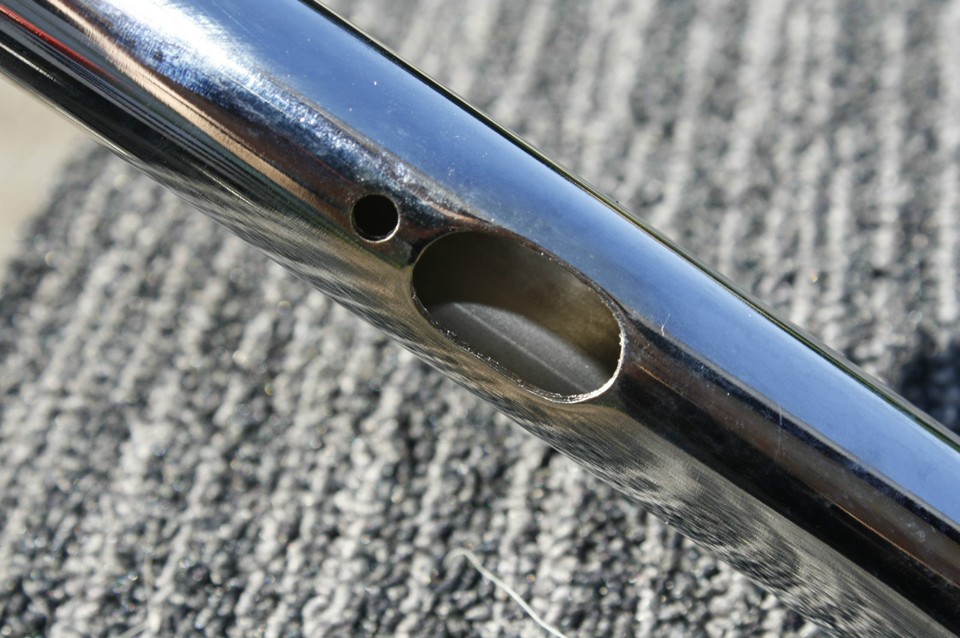 HONDA SOHC CB750K CB550 CB 750 550 handlebars Drilled like OEM Chrome ...