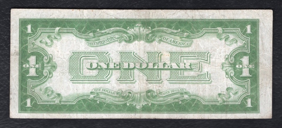 FR. 1606 1934 $1 ONE DOLLAR *STAR* “FUNNYBACK SILVER CERTIFICATE VERY ...