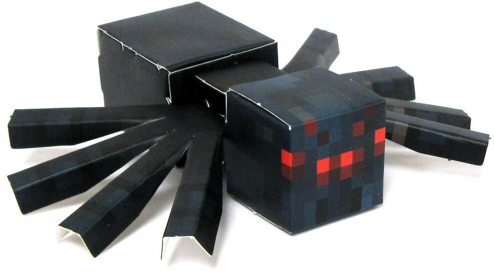 Papercraft Minecraft Spider Man