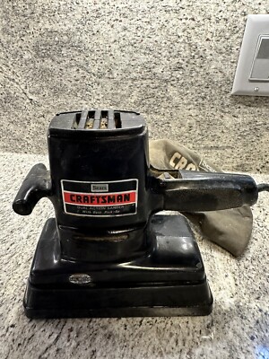 Pad Sander Sears Craftsman 315.11650, Double Insulated, Dual Motion ...