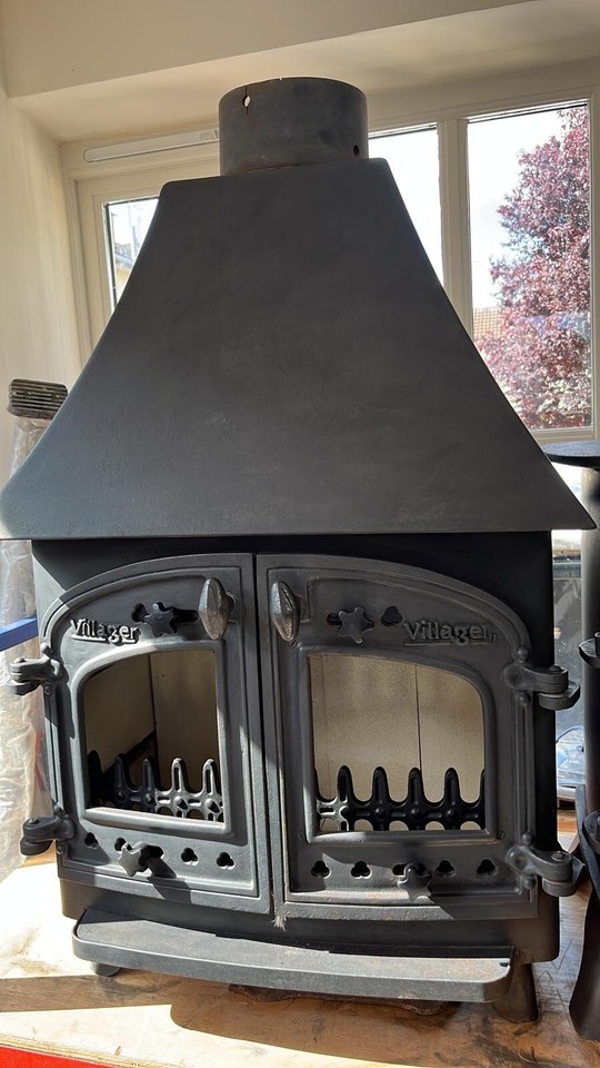 Villager B range 7kw, Stove, MULTIFUEL, (log,wood+burner), DEFRA, eco ...