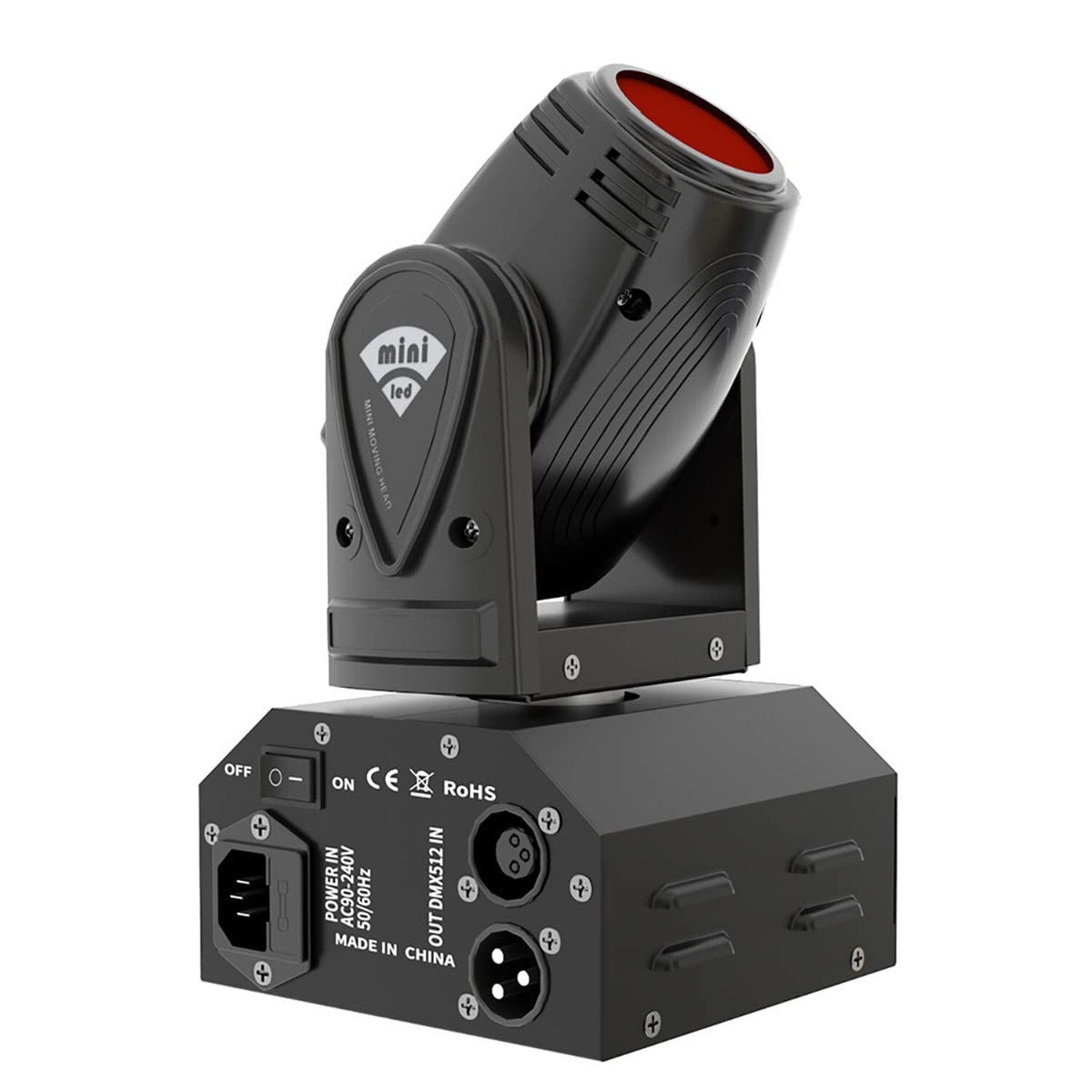 SHEHDS Moving Head Lights Mini LED Spotlight Beam 10W 4in1 RGBW Stage ...