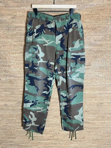 USGI Rothco Woodland Camouflage Combat Trouser Unisex Size M Pants ...