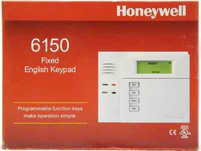 Honeywell / Ademco 6150 Fixed English Display Keypad (BRAND NEW ...