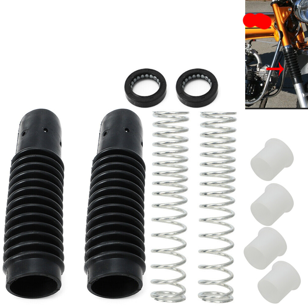 Front Fork Boot Rebuild Kit W/ Spring Seal Nylon For Honda CL70 SS50 ...