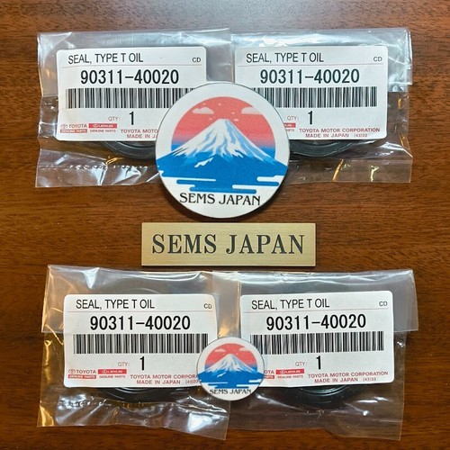 SET OF 4 (2pair) TOYOTA LEXUS GENUINE CAM SHAFT SEAL FOR IS300 GS300 ...