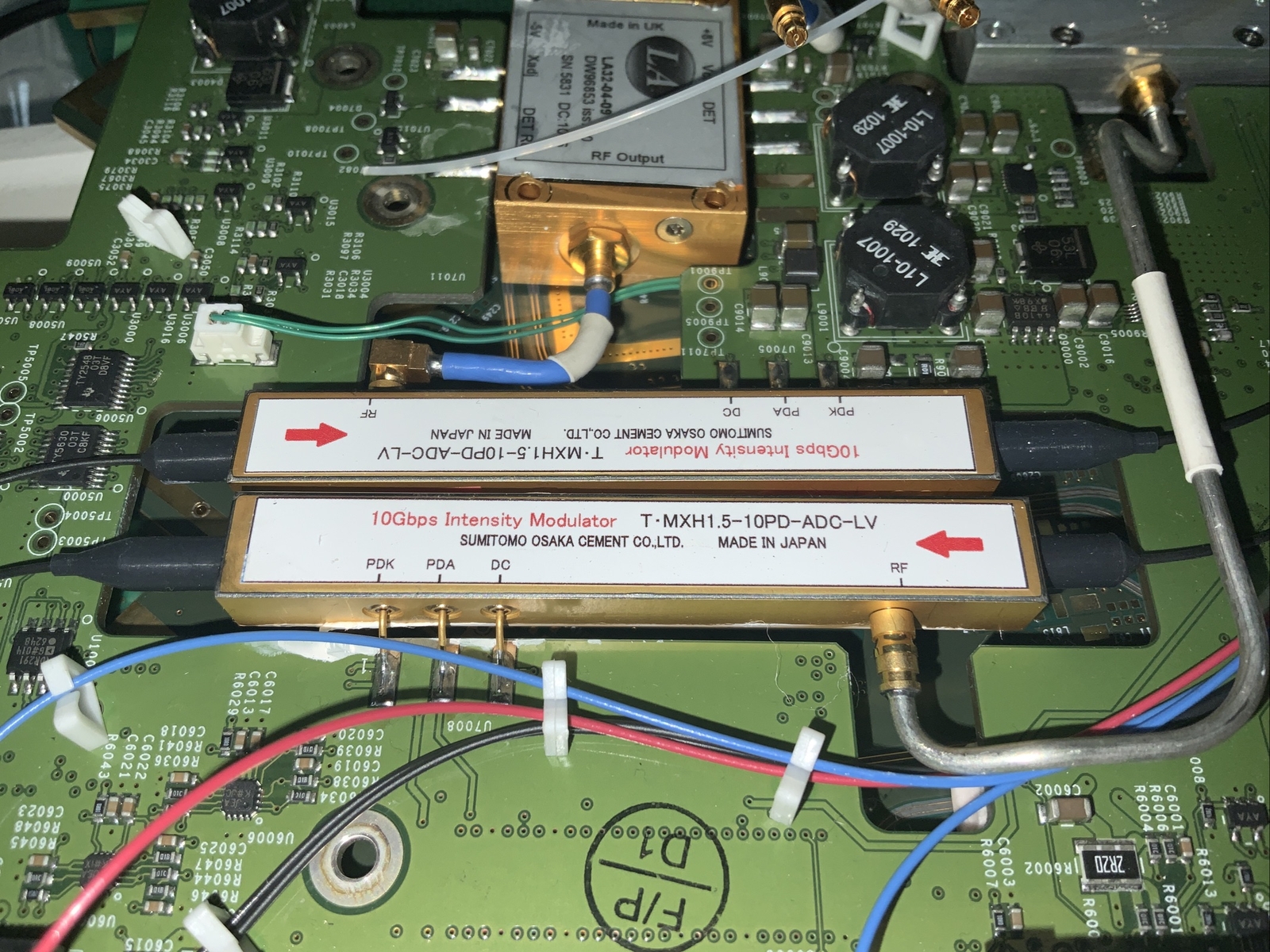 Lot of (2) Sumitomo 10Gbps Intensity Modulator T-MXH1.5-10PD-ADC-LV for ...