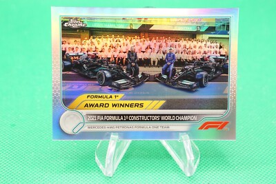 2022 Topps Chrome F1 Award Winners Refractor #197 Formula One Team CDW ...