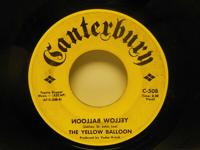 The Yellow Balloon: Yellow Balloon / Noollab Wolley. 45 RPM, VG | eBay