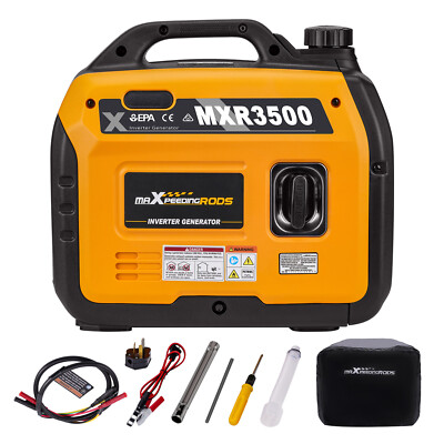 3000watt Generator Inverter Protable 3.5KW Peak Petrol Portable 47lbs ...