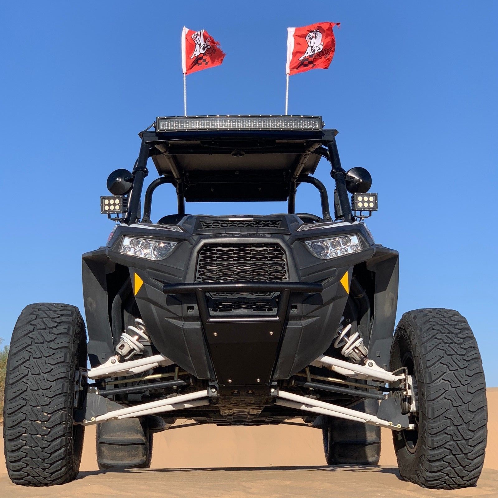 2014-2023 Polaris RZR XP XP4 1000 Black Front Bumper | Black | United ...