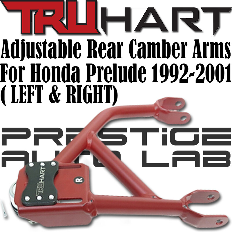 TRUHART ADJUSTABLE REAR CAMBER KIT ARMS (PAIR) FOR HONDA PRELUDE 1992 ...