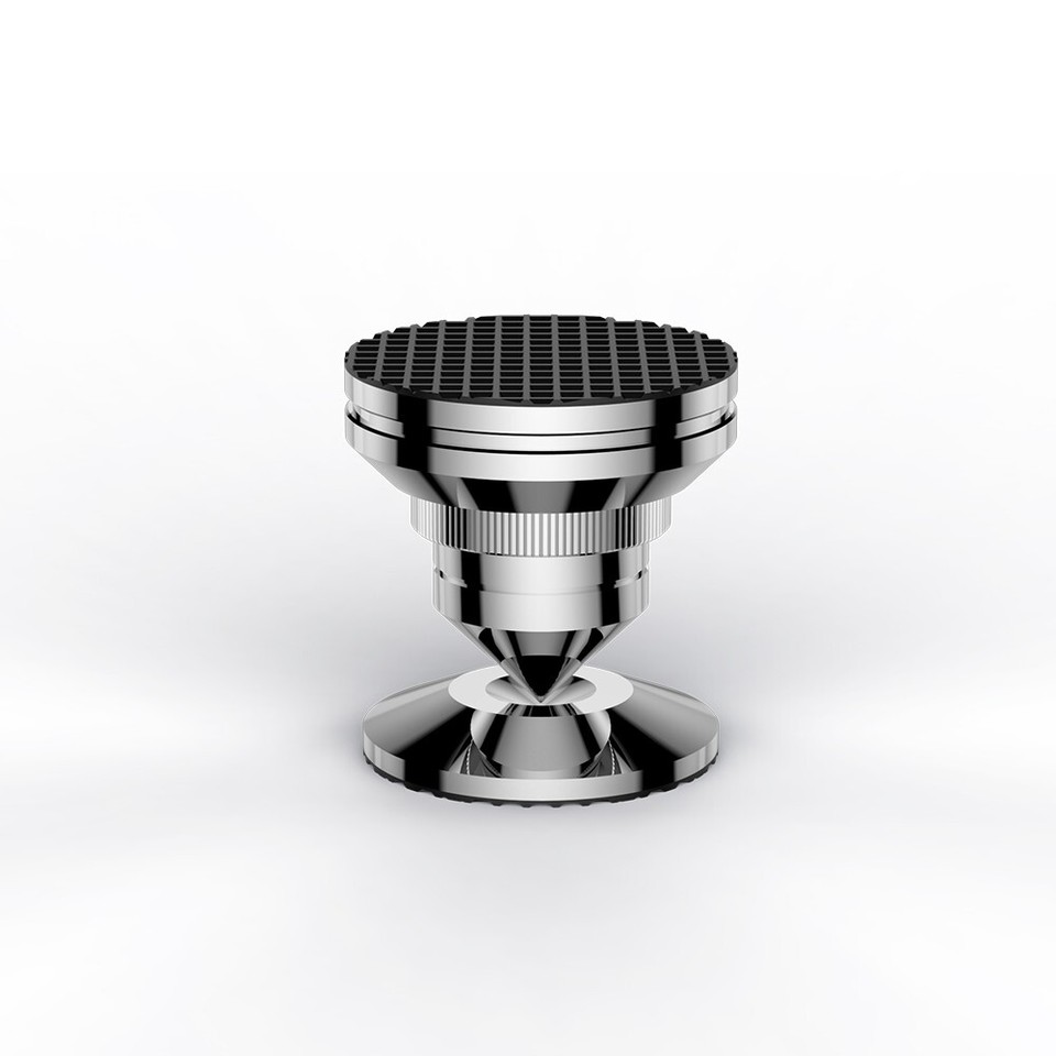 4Pcs Adjustable Stainless Steel HIFI Speaker Turntable Isolation Stand ...