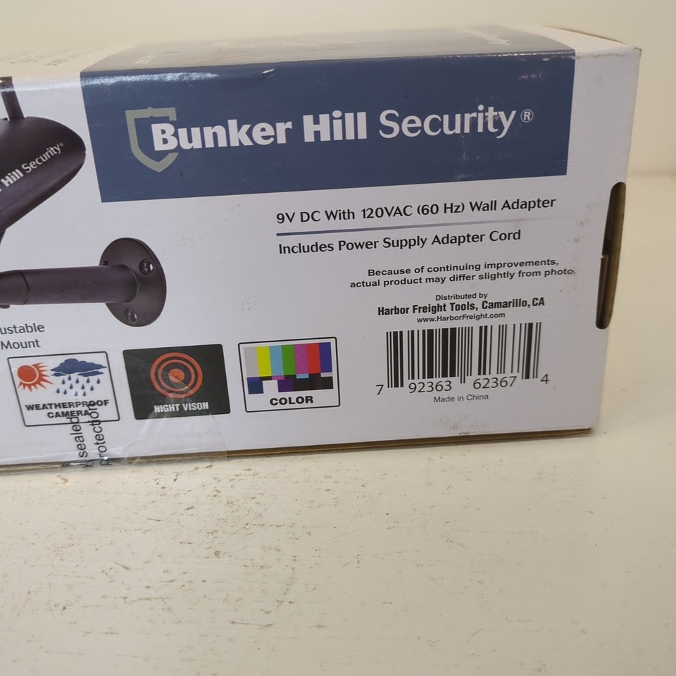 Bunker Hill Security Camera 62367 New Factory Sealed | eBay