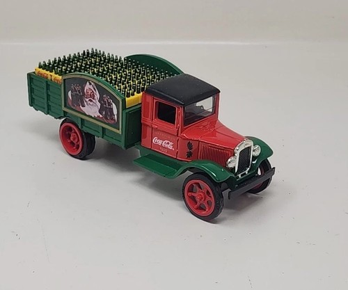 Ertl Coca-Cola 1994 Christmas Metal Die Cast Coin Bank Santa Truck New ...