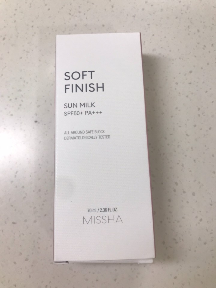 3ea x MISSHA All Around Safe Block Soft Finish Sun Milk 70ml SPF50+ PA+++ | eBay