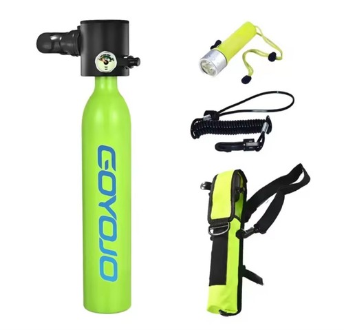 Mini Scuba Tank Kit 0.5L Up To 10 Mins Of Breathing Underwater | eBay UK
