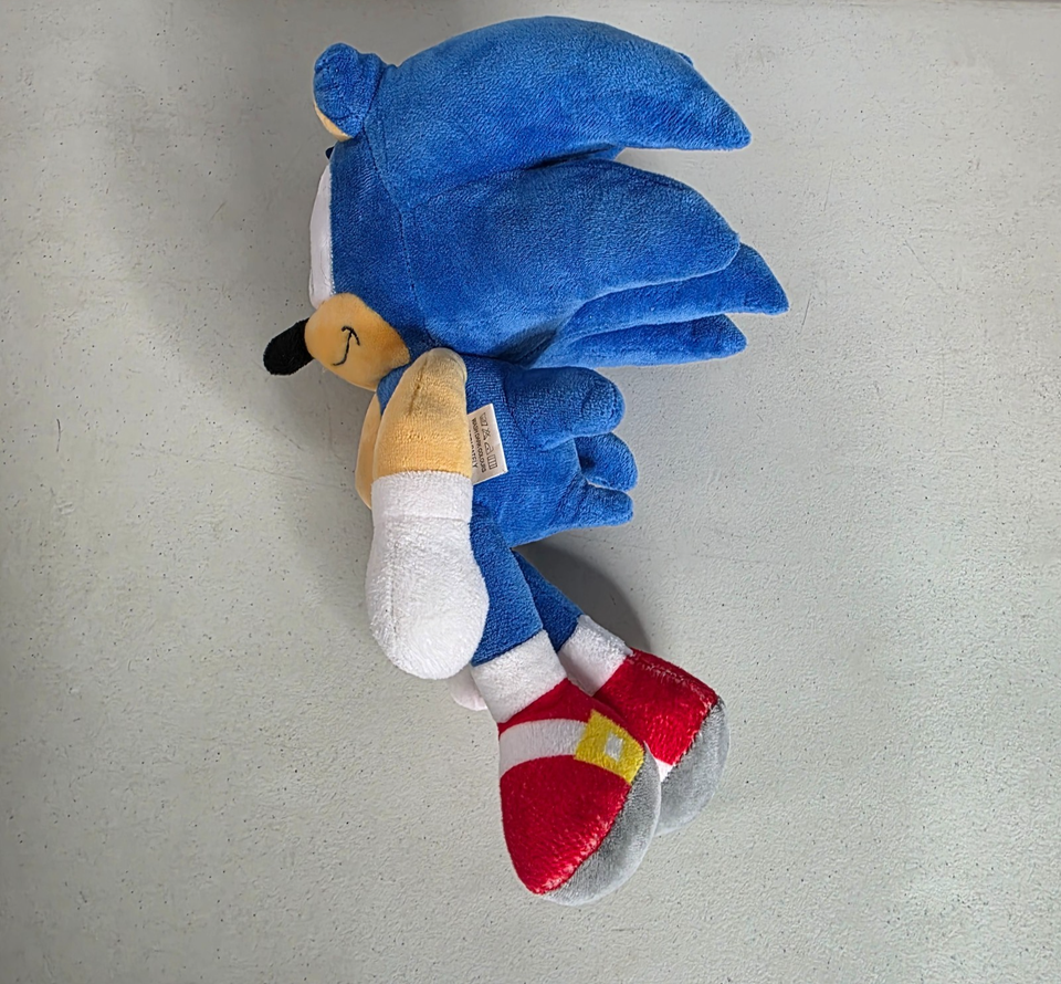 Sonic The Hedgehog 2 Movie Plush - 10" Sonic Stuffed Toy With Hanging ...