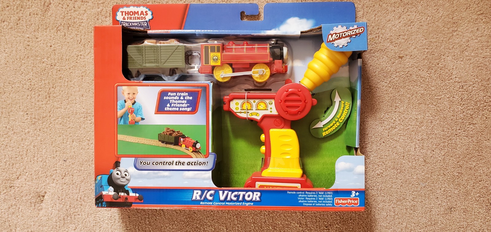 Brand New: 2010 Thomas & Friends Track Master R/C:Remote Control VICTOR ...