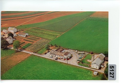 The HEX BARN: Amish Farm, Factory & Candies Postcard | eBay
