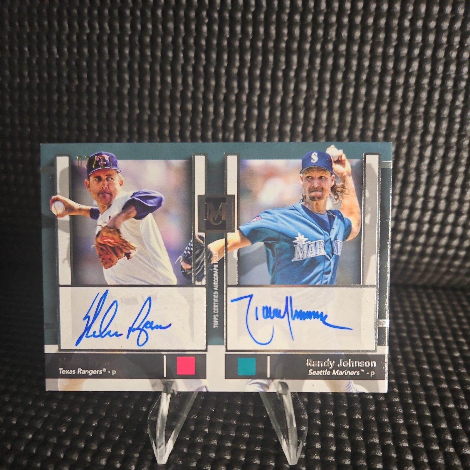 2024 Topps Museum Collection Nolan Ryan/ Randy Johnson Dual Auto 7/15 ...