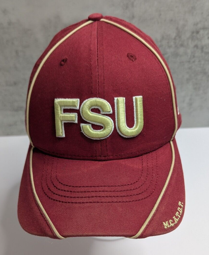 New Era 9Forty Florida State University FSU Seminoles Red Strapback Hat ...