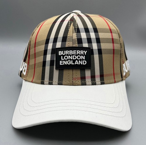 Burberry Cotton Adjustable Baseball Cap Size Medium | eBay