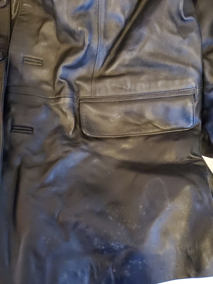 Field Tested Guide Gear Mens Large Leather Jacket | eBay