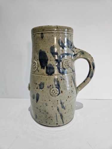 Keith Smith earthenware stoneware studio pottery tankard mug cup 19.5 ...