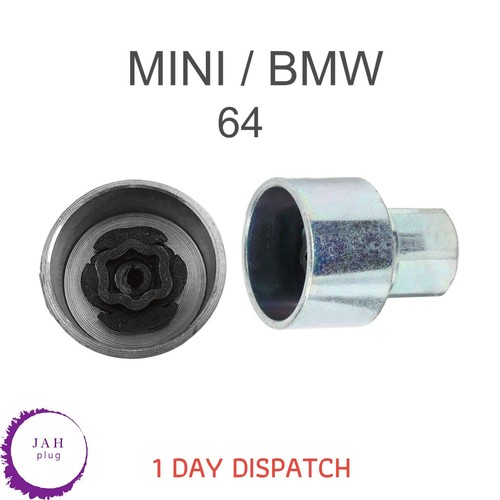 17mm WHEEL NUT LOCKING SECURITY BOLT MASTER KEY NUMBER 64 SOCKET, WNLK ...