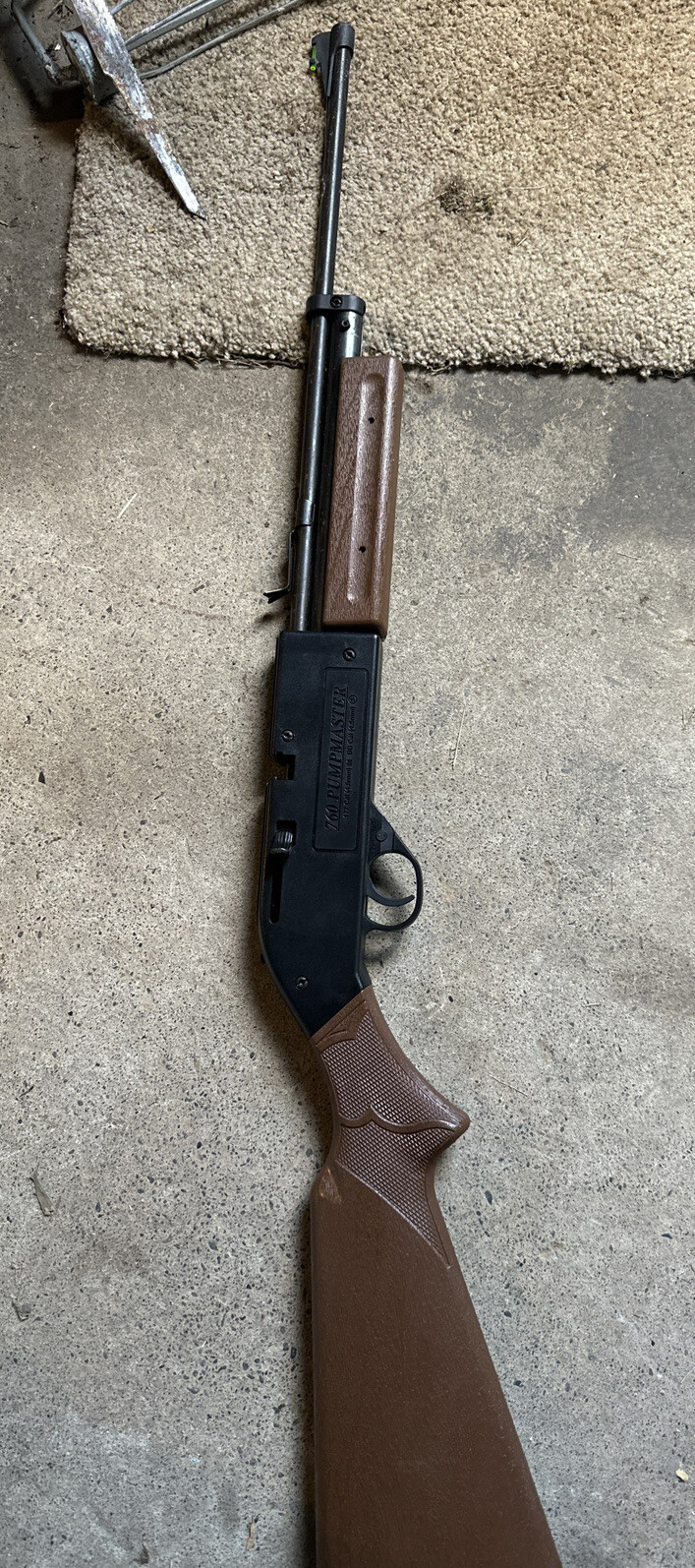 Vintage CROSSMAN 760 PUMPMASTER BB GUN RIFLE .177 cal Oct. 1991 Date ...