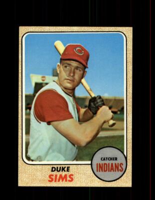 1968 DUKE SIMS TOPPS #508 INDIANS *G8087 | eBay
