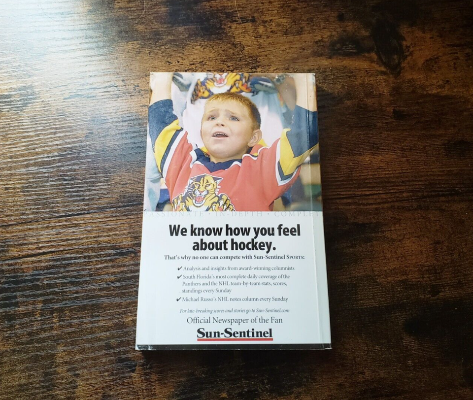 🔥 Florida Panthers 2002 - 2003 Season NHL Media Guide 02/03 Roberto ...