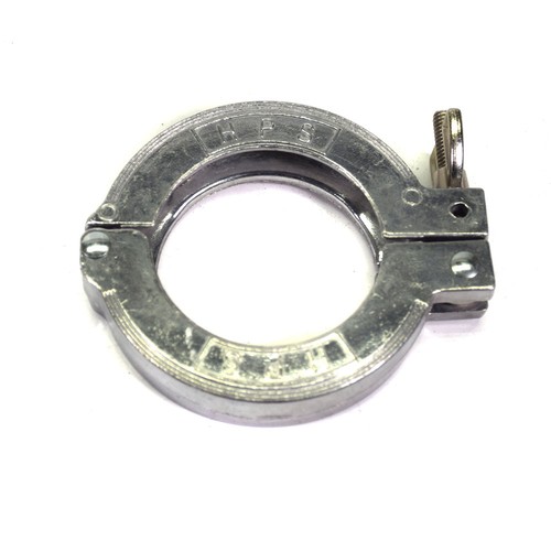 (Lot of 5) HPS NW-50 Aluminum Industrial Flanged Wing-Nut Vacuum Clamp ...