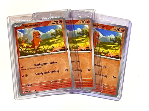 Pokemon Charmander 151 - EB Games Stamped Promo #004/165 - Sealed | eBay