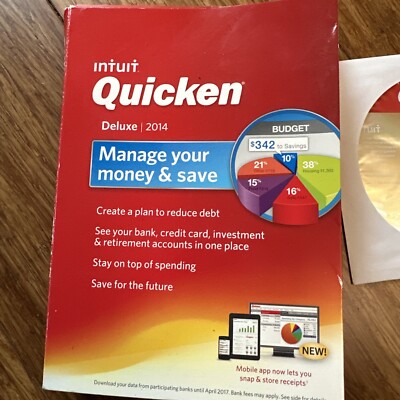 Intuit Quicken Deluxe 2014 Used. | eBay