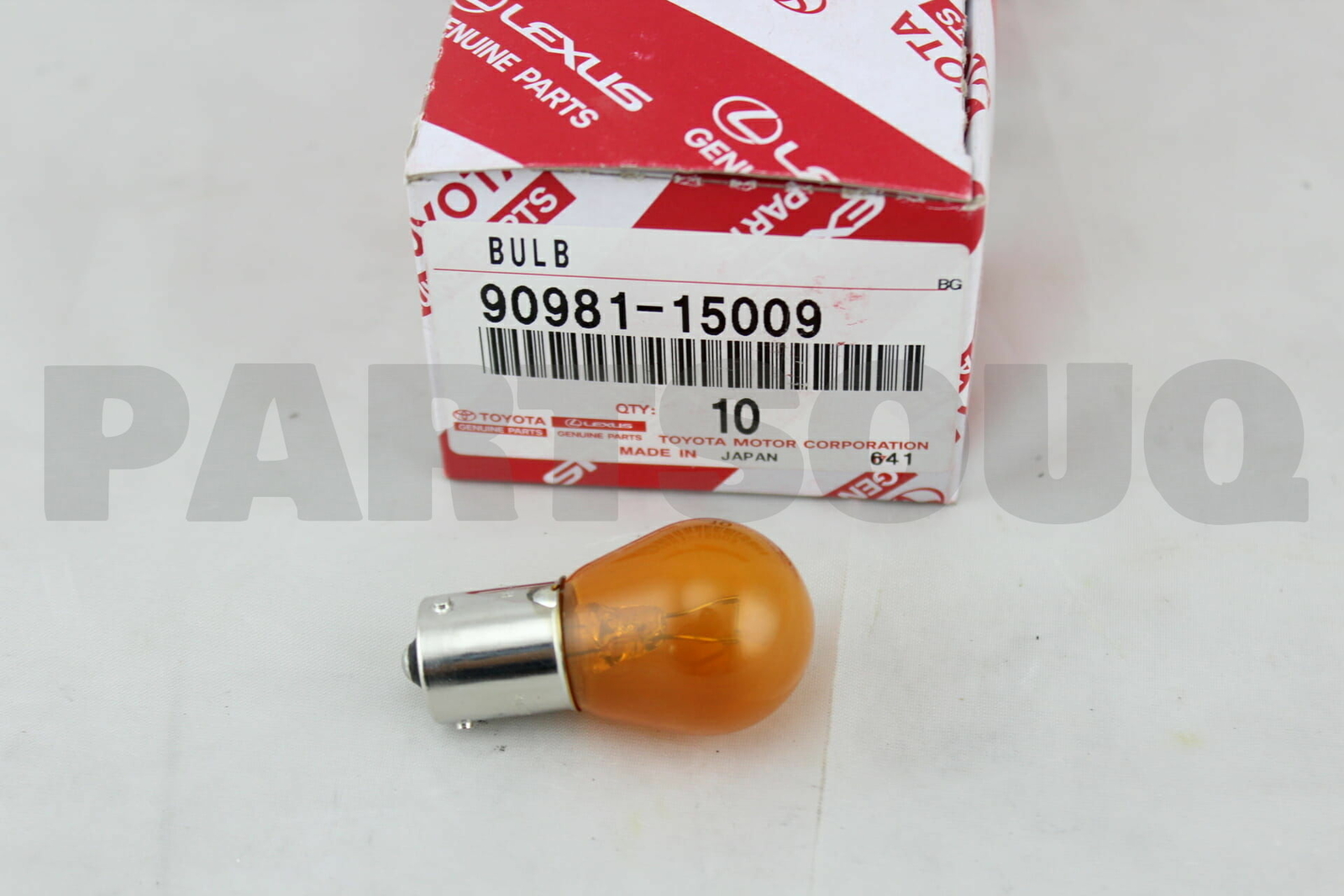 9098115009 Genuine Toyota BULB (FOR FRONT TURN SIGNAL LAMP) 90981-15009 ...