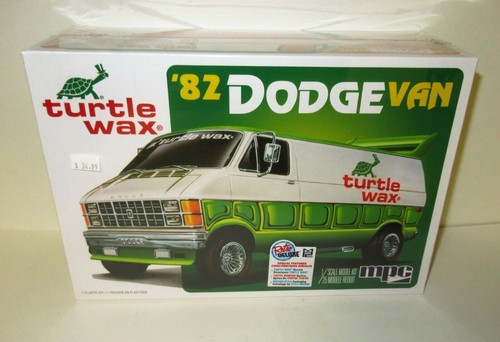 MPC 1:25 '82 Dodge Van (Turtle Wax) #MPC943M/12 NIB | eBay