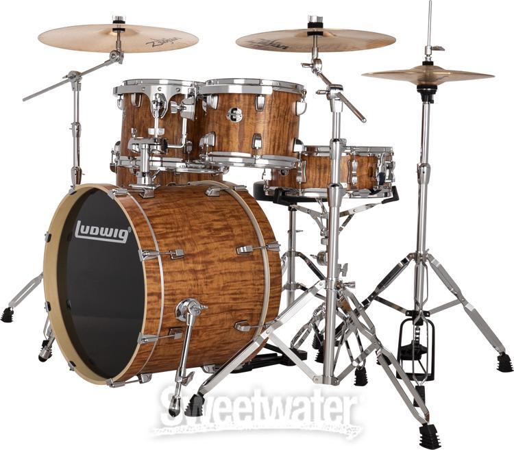 Ludwig Element Evolution 5-piece Complete Drum Set with Zildjian ...