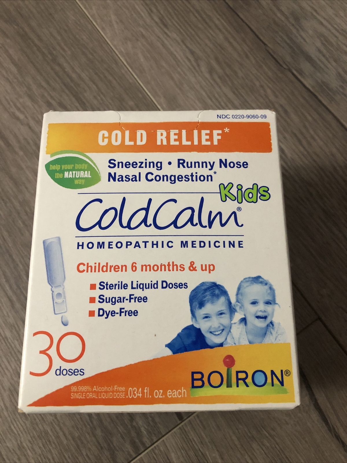BOIRON KIDS COLDCALM HOMEOPATHIC COLD RELIEF MEDICINE-30 DOSES EXP 01/ ...