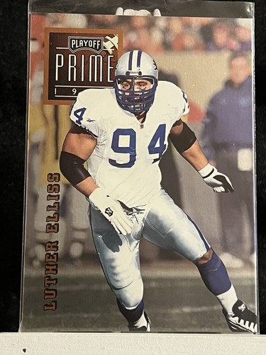 1996 Playoff Prime Luther Elliss Detroit Lions #31 Football NFL Card | eBay