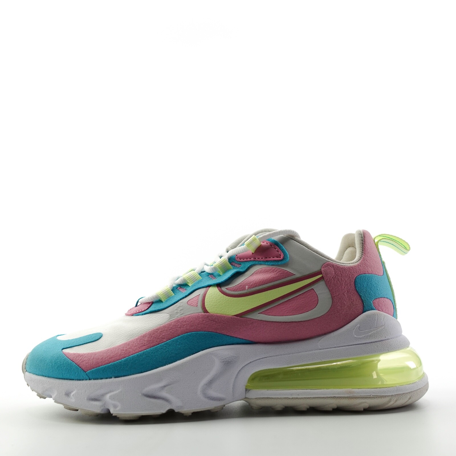 Nike Women Air Max 270 React Pastel Barely Volt Running Shoe Cw7015-100 ...