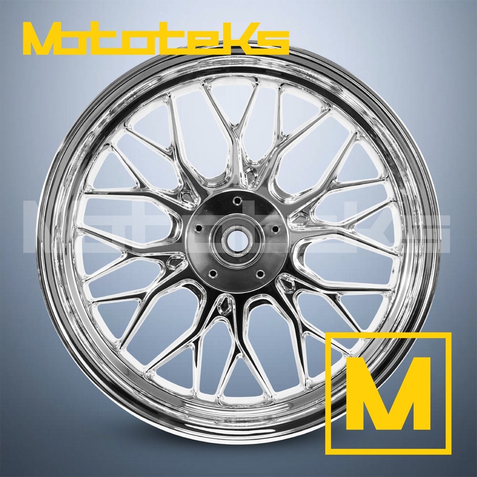 16X3.5 CORE MAG WHEEL CHROME FOR HARLEY SOFTAIL SPORTSTER DYNA MODELS ...