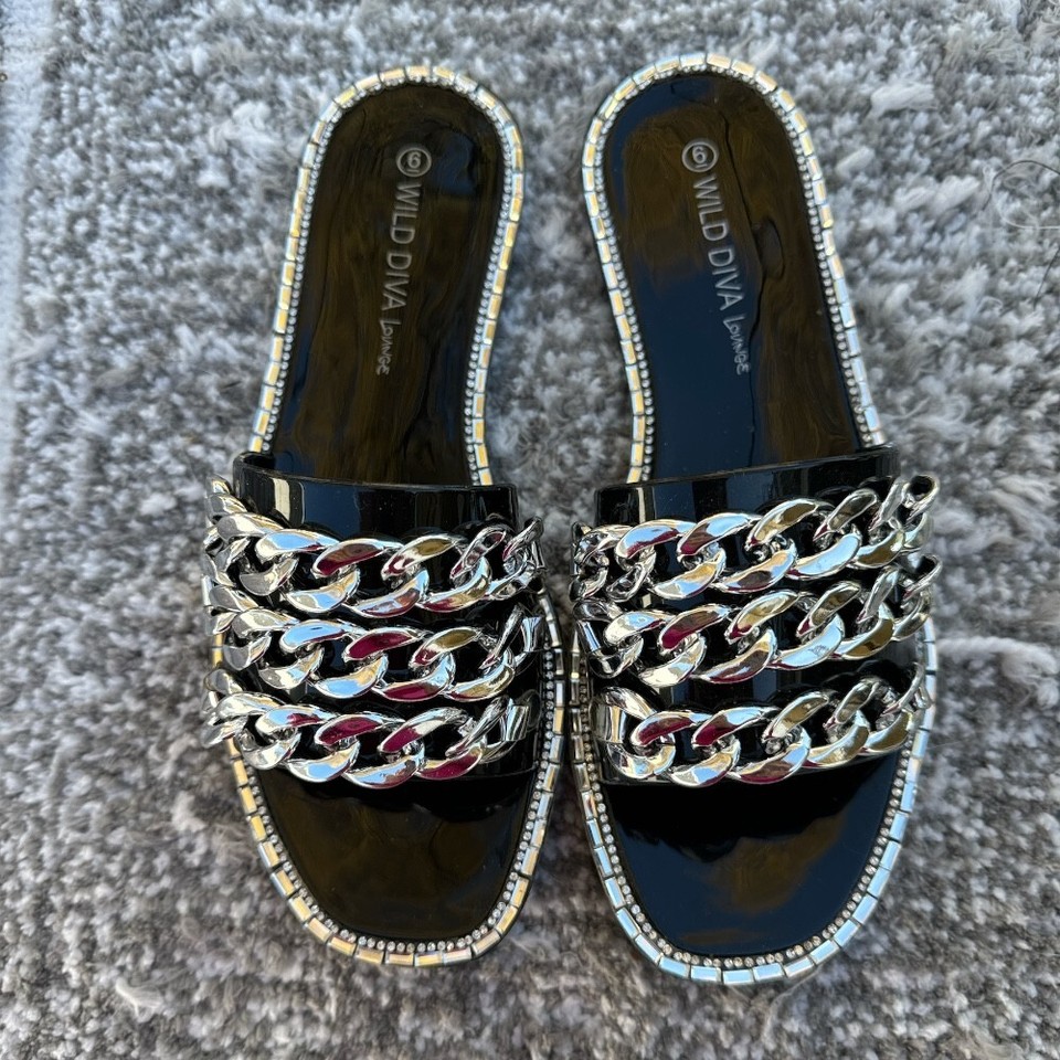 Wild Diva Jelly Sandals 6 | eBay