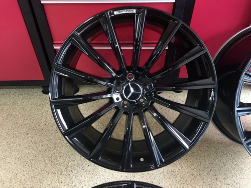 MERCEDES 19 INCH RIMS WHEELS SET 4 NEW 19/8.5 19/9.5 e300 e350 e400 AMG ...