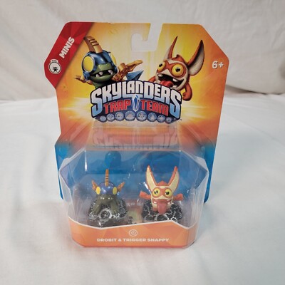 Skylanders Trap Team Minis Drobit & Trigger Snappy 2014 RARE Brand New ...