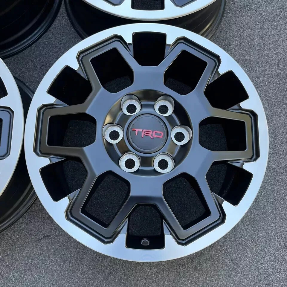 TOYOTA TACOMA TRD PT280-35240-F2 WHEEL CENTER CAP HUBCAP MATTE BLACK ...